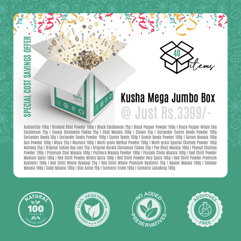 Kusha Mega Jumbo Box | Agent Kusha Spices